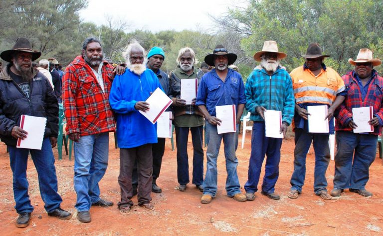 Neutral Junction native title consent determination - Central Land Council