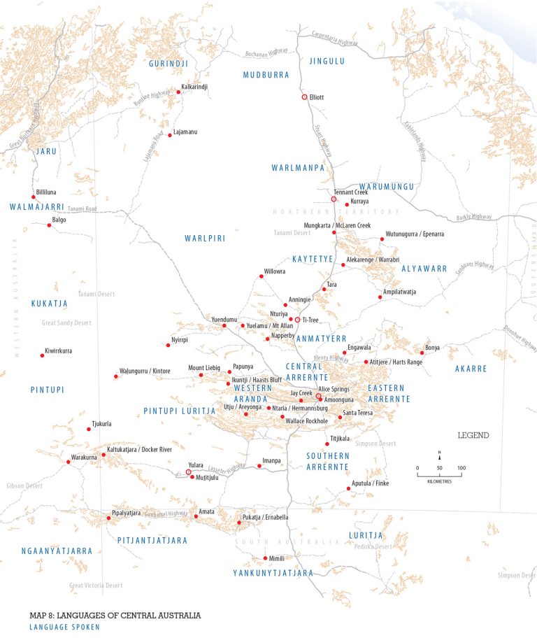 Languages - Central Land Council