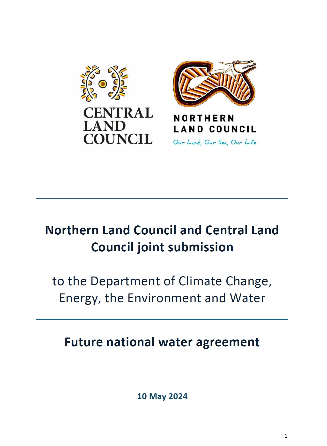 Central Land Council and Northern Land Council joint submission ...