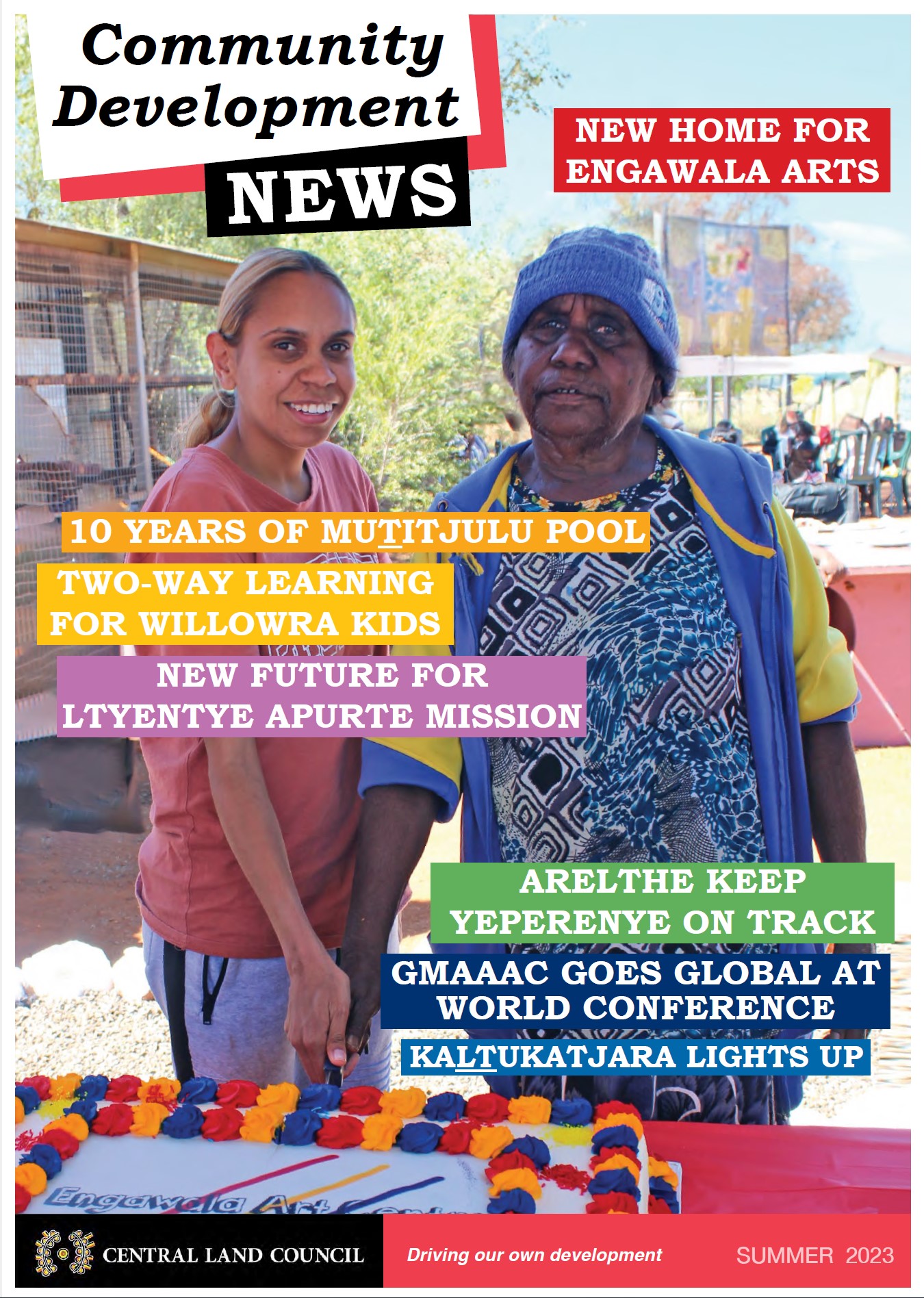 Community Development News (Summer 2023) - Central Land Council