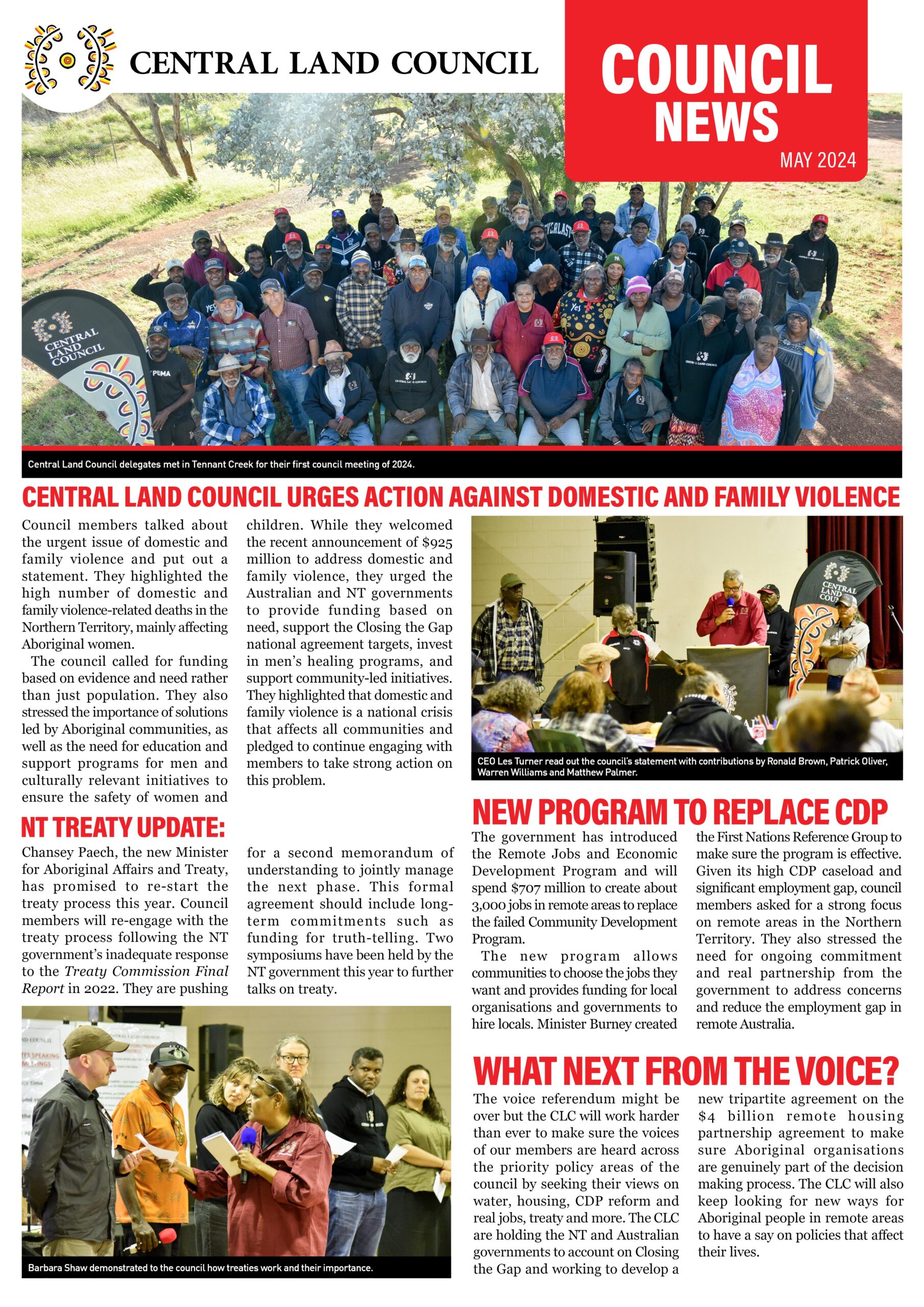 Council NewsMay 2024 - Central Land Council