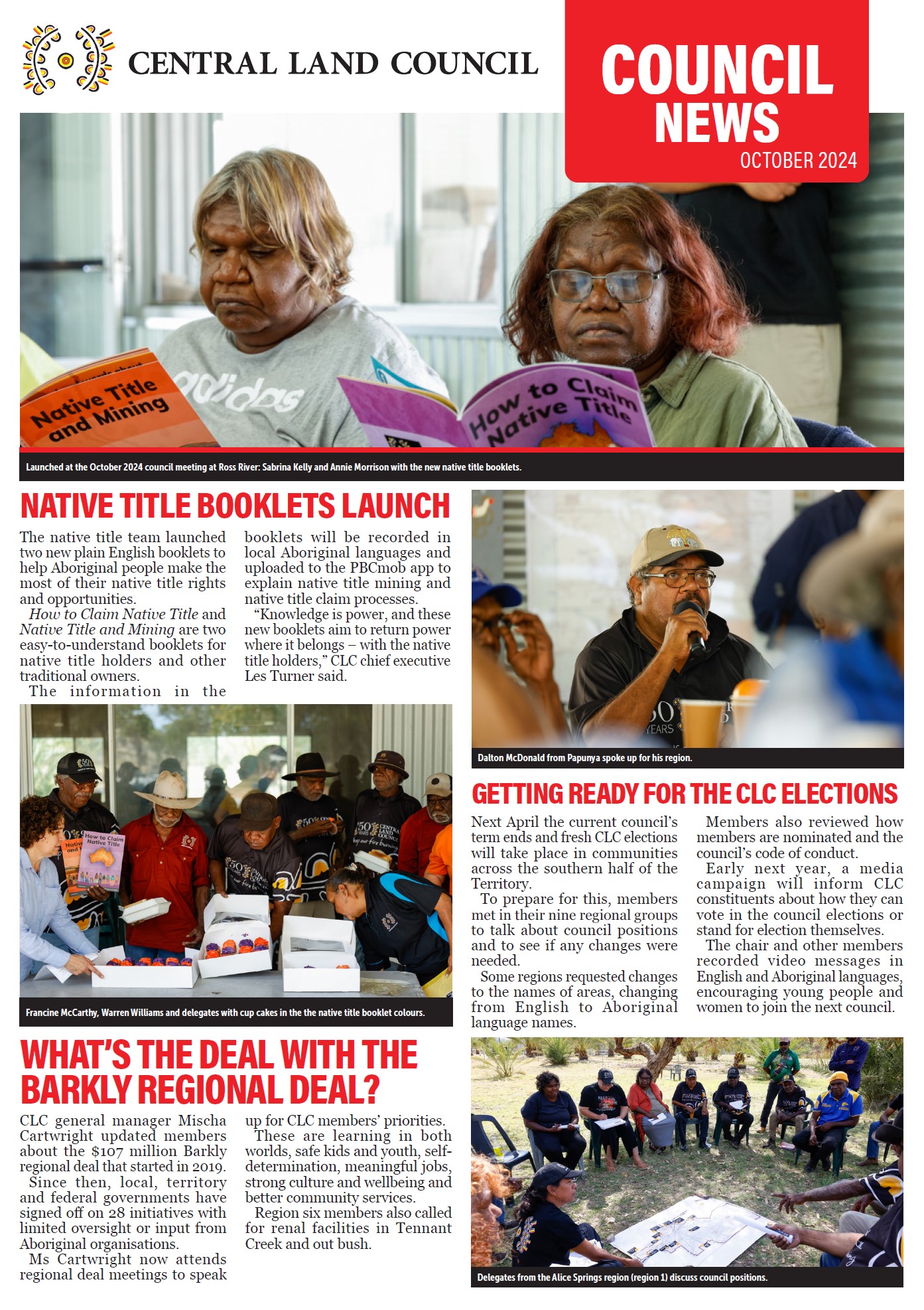 Council NewsOctober 2024 - Central Land Council